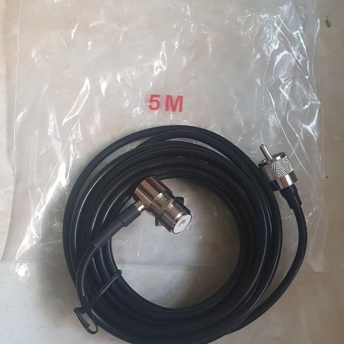 Jual KABEL RIG MOBIL RG 58 5 METER POLOS | Shopee Indonesia