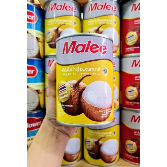 Jual MALEE LONGAN IN SYRUP 565GR KELENGKENG KALENG | Shopee Indonesia