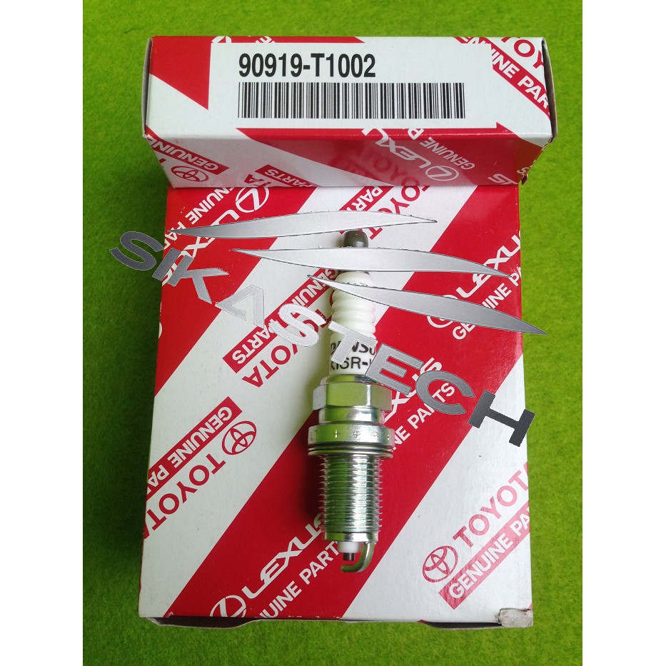 Jual 90919-T1002 SPARK PLUG / BUSI TOYOTA 1NZ-FE 1500cc YARIS VIOS LIMO ...