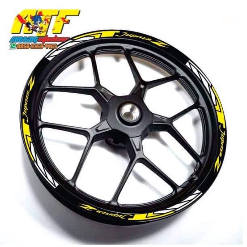 Jual sticker velg Jupiter stiker velk sticker velg motor variasi motor ...