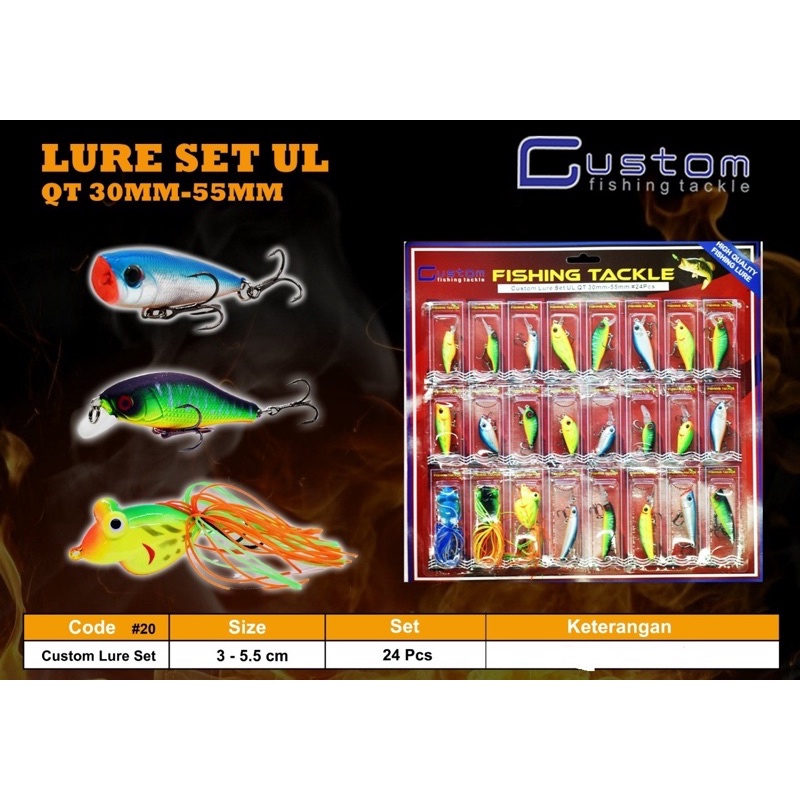 Jual LURE CUSTOM SET harga per biji | Shopee Indonesia