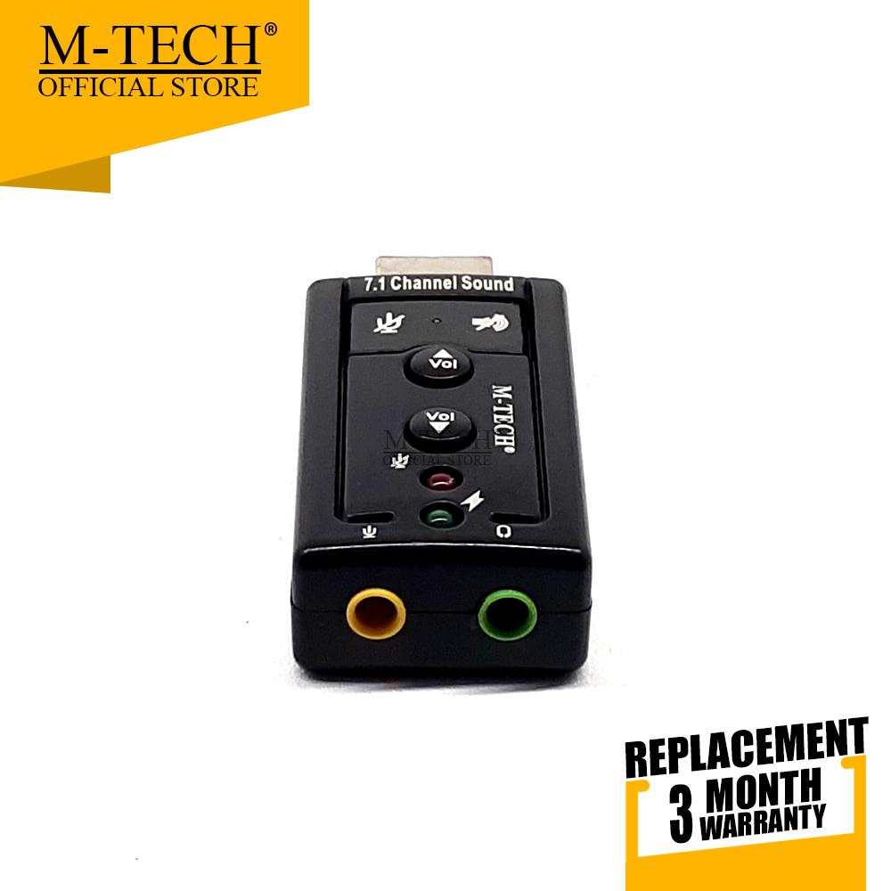 Jual M-Tech Original Converter USB Sound 7.1 Usb to Jack Sound Card ...