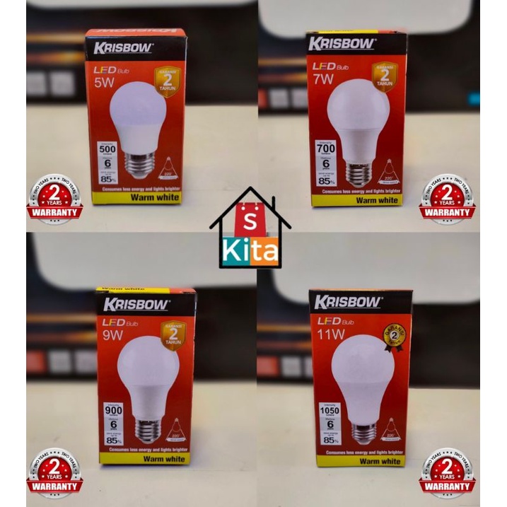 Jual LAMPU LED KRISBOW 3/5/7/9/11/LAMPU BOHLAM KRISBOW | Shopee Indonesia
