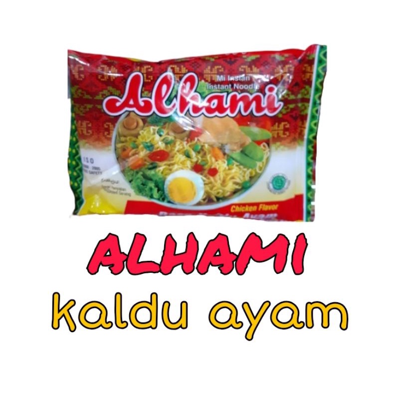 Jual ALHAMI KALDU AYAM 60GR - mi instan goreng | Shopee Indonesia