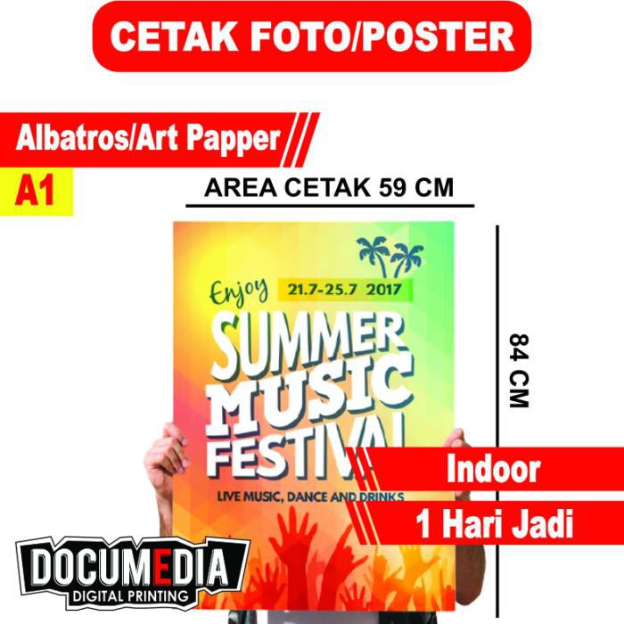Jual Kertas / Cetak Print Poster Foto A1 Bahan Albatros | Shopee Indonesia