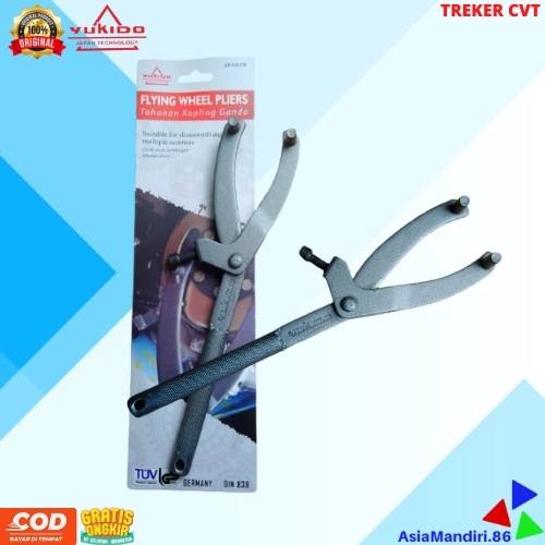 Jual Treker CVT YUKIDO Kunci Tahanan Kopling Motor Matic Flywheel Pliers Tracker cvt semua jenis ...