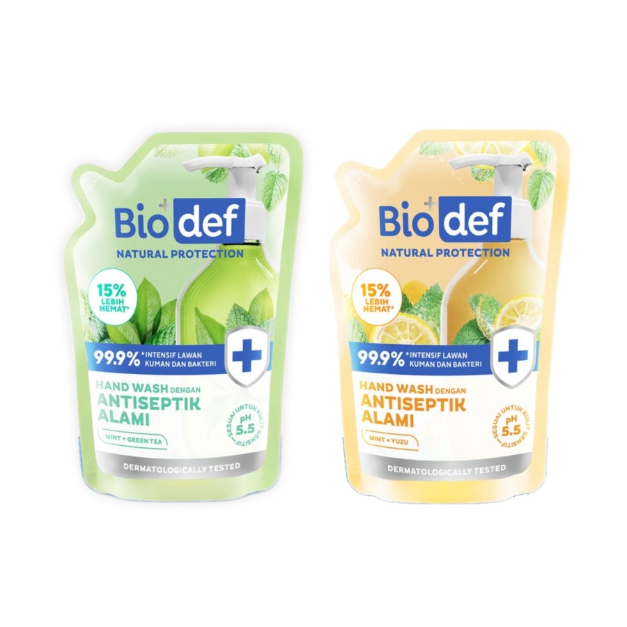 Jual Biodef Natural Protection Hand Wash Refill 200 ml (Sabun Cuci ...