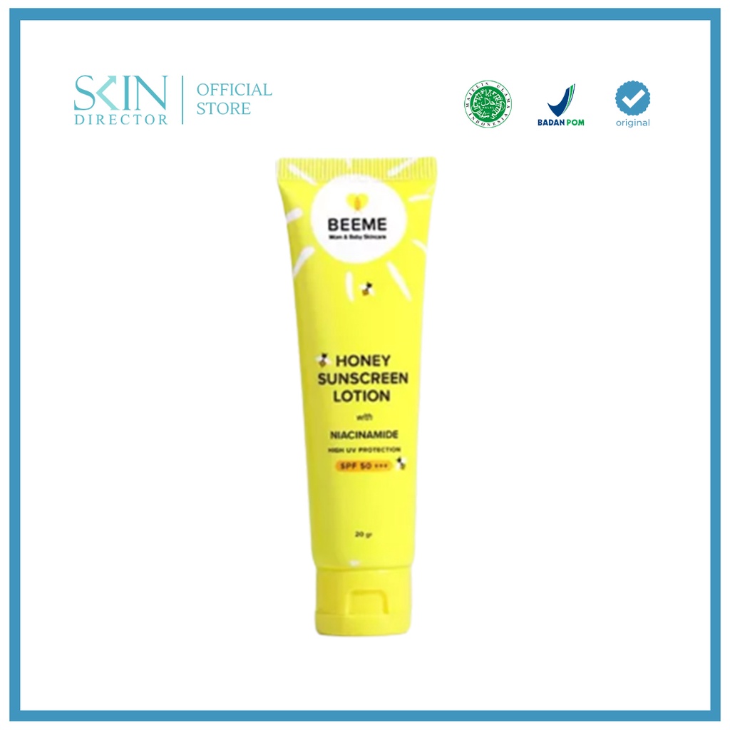 Jual Beeme Honey Sunscreen Tube 20 ml Ibu dan Anak SPF 50+++ Lotion ...