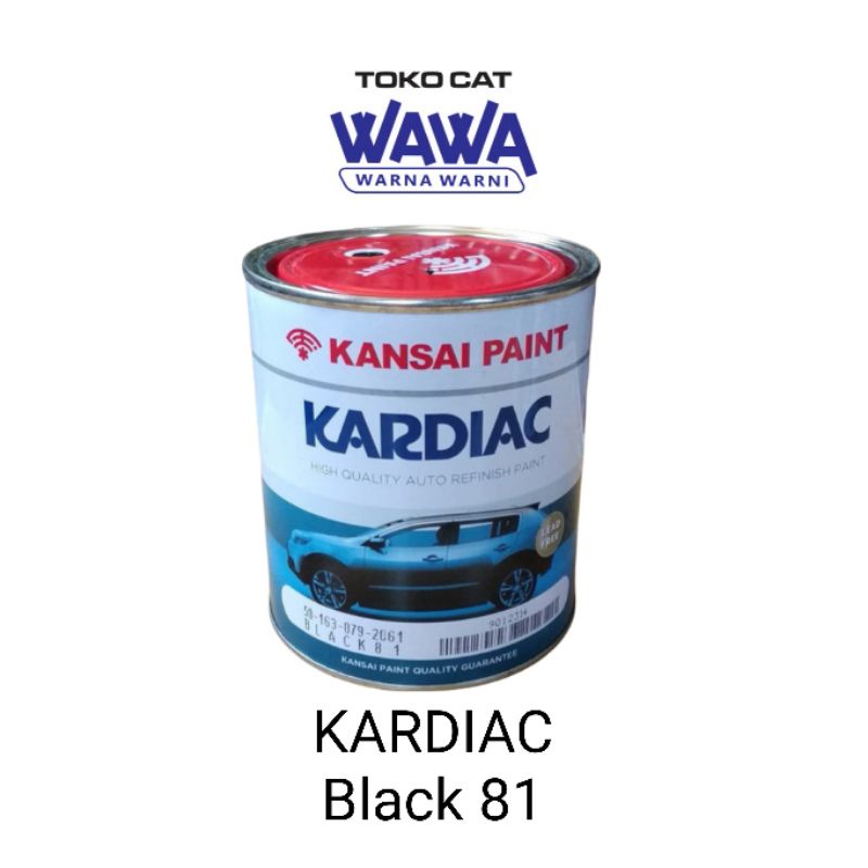Jual cat duco kardiac Black 81 jet black deep black hitam pekat gloss ...