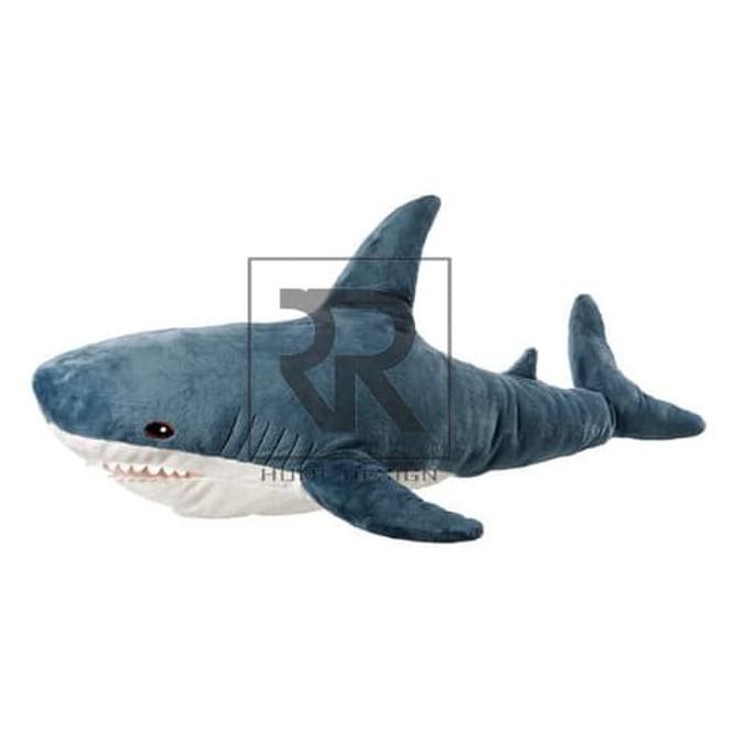 Jual Boneka Tidur Hiu Ikea Blahaj Boneka Shark Baby Shark 100Cm ...