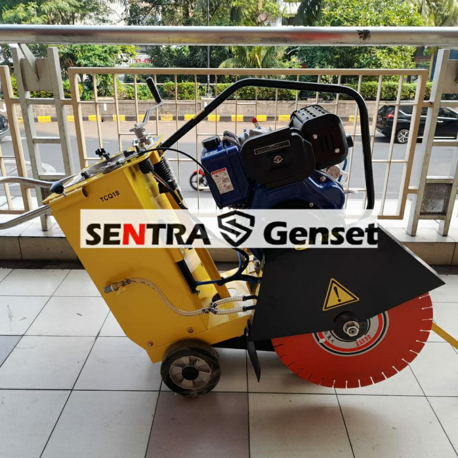 Jual Mesin potong aspal / concrete cutter 20 Inch + Diesel FAW-VW ...