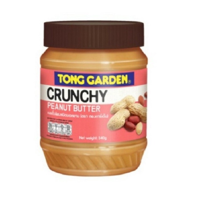 Jual selai peanut butter tong garden crunchy 340 | Shopee Indonesia