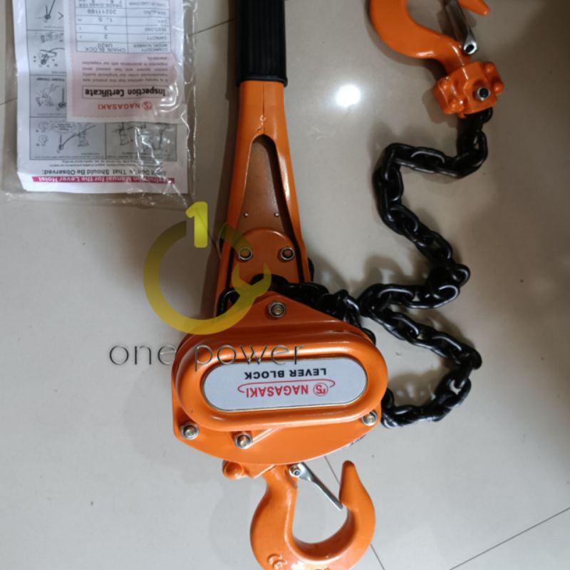 Jual Lever Block - Lever Hoist 3 Ton Nagasaki JAPAN - Alat angkut ...