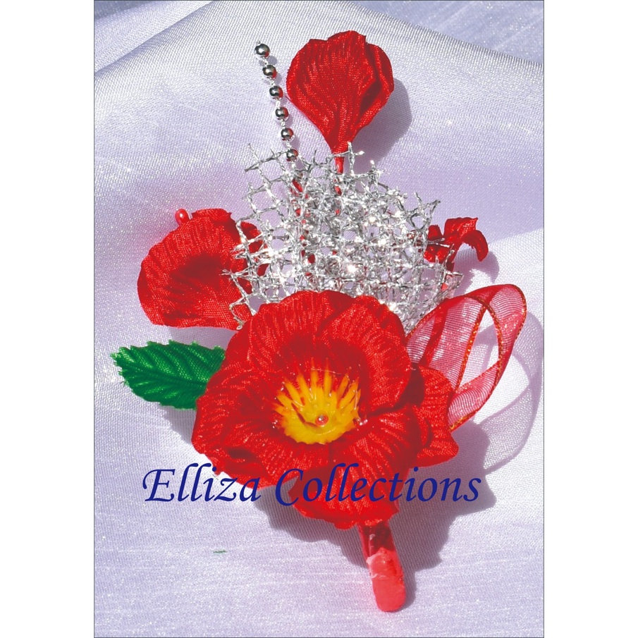 Jual Corsage Bunga Artificial / Bunga Dada Untuk Pengantin Pria ...