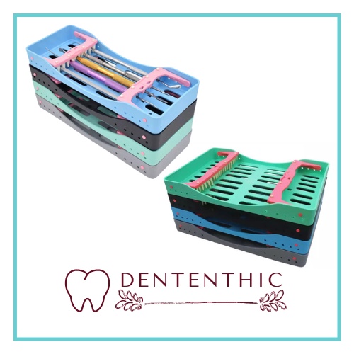 Jual Dental Surgical Sterilization Box Disinfection Tray / Dental ...