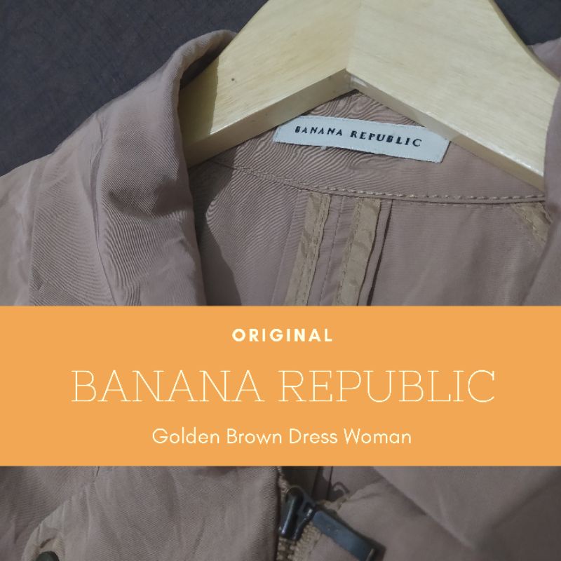 Jual BANANA REPUBLIC Golden Brown Dress dan COLUMBIA Fuchsia Running ...