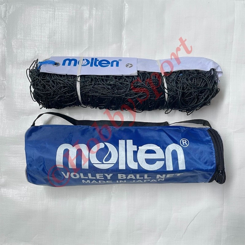 Jual Net Voli Molten Japan Seling Besi Kajar Volley Voly Ball Bola ...