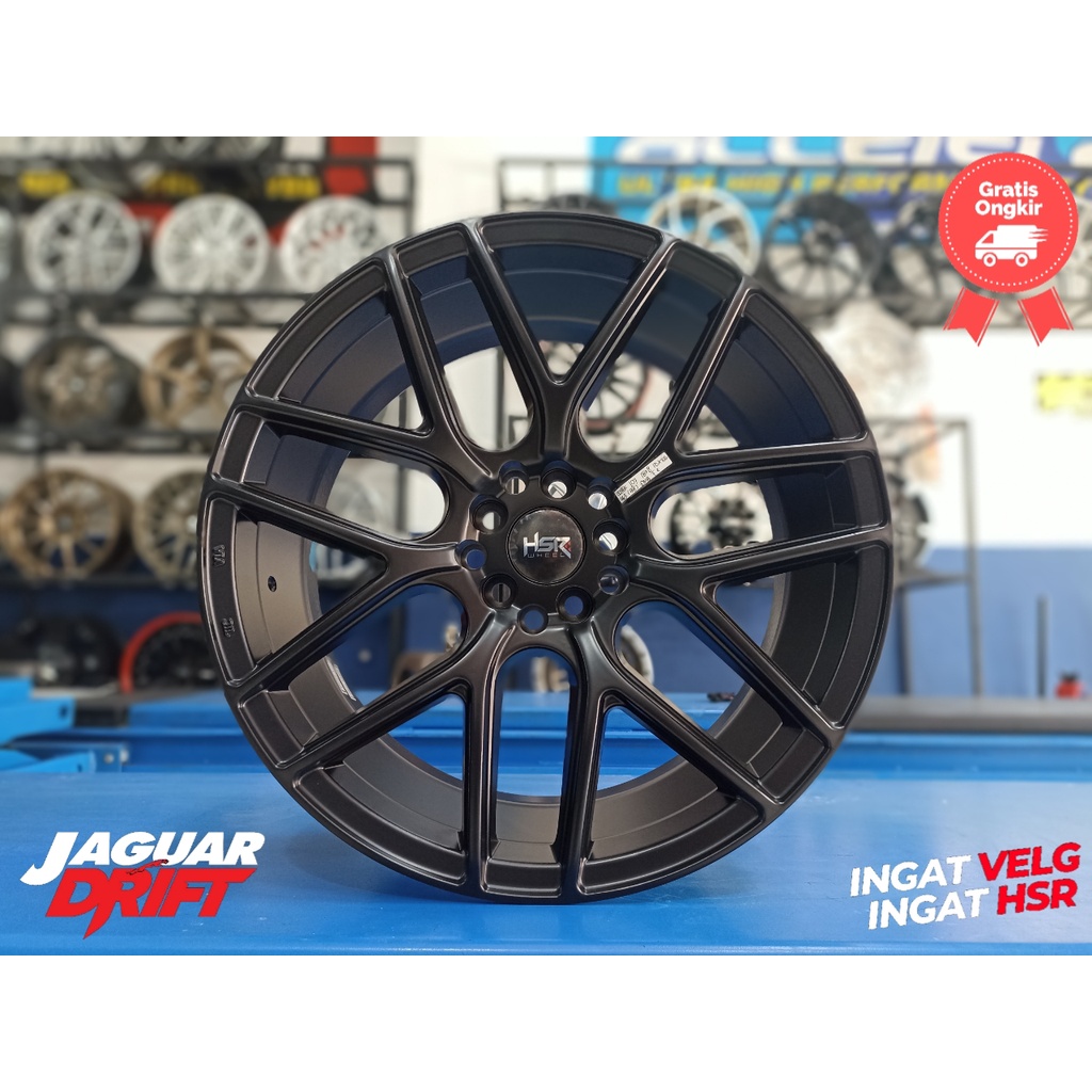 Jual Velg Racing Terbaru Hsr Type Lenek Ring 18X8 H10X100/114,3 ET38 ...