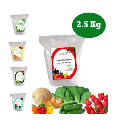 Jual Pupuk / Nutrisi Hidroponik Ab Mix Paprika/Cabe- 2,5Kg 5liter ...