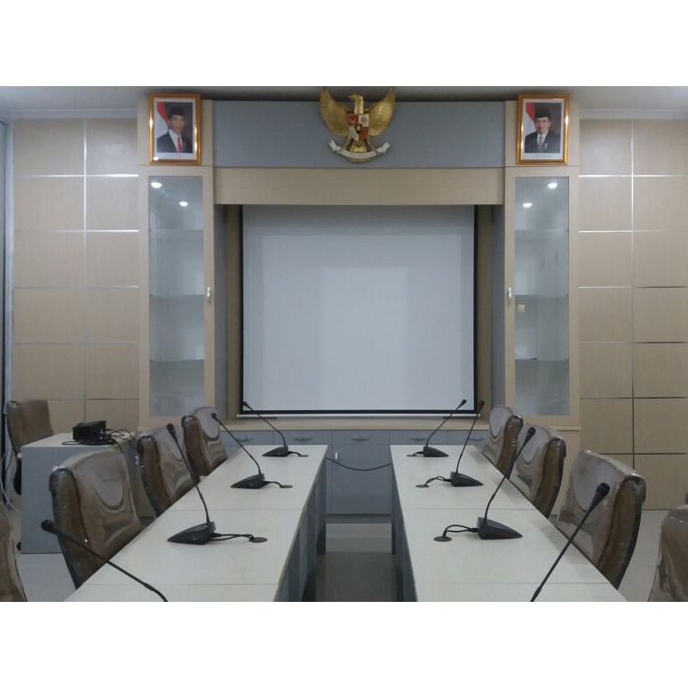 Jual Backdrop Layout Meja Kantor Nazala Furniture Lampung | Shopee ...