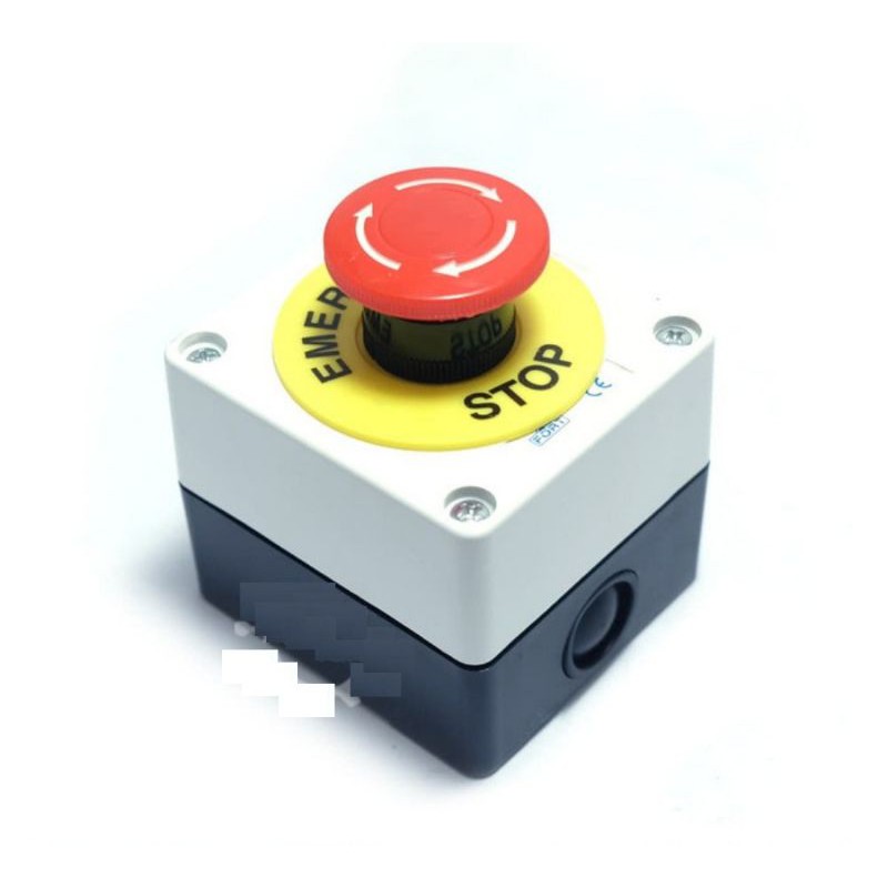 Jual EMERGENCY STOP SWITCH BOX EMERGENSI SAKLAR TOMBOL | Shopee Indonesia