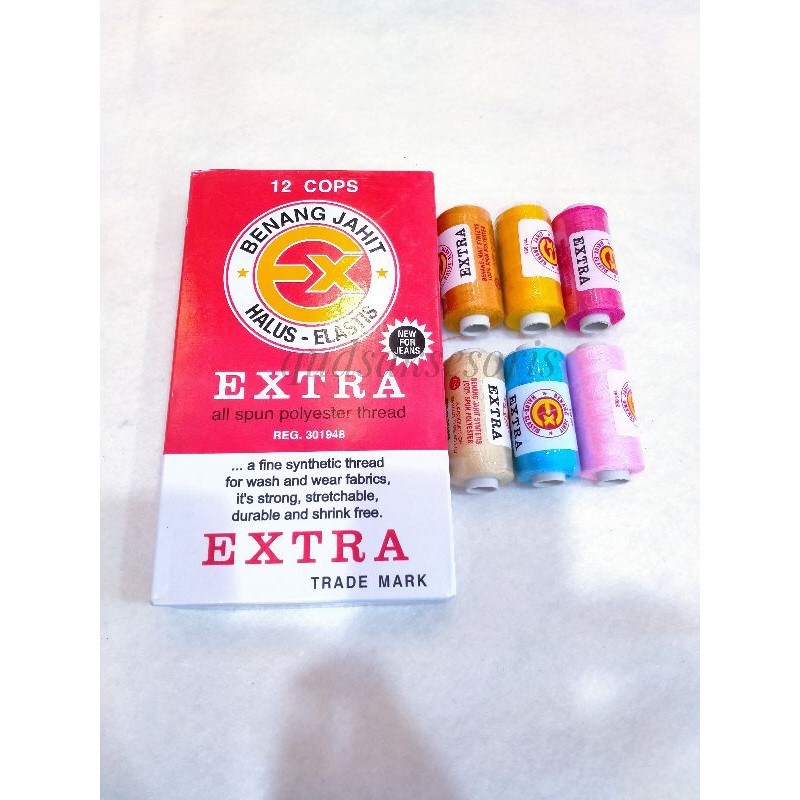 Jual Benang Jeans Extra 200 yard | Shopee Indonesia