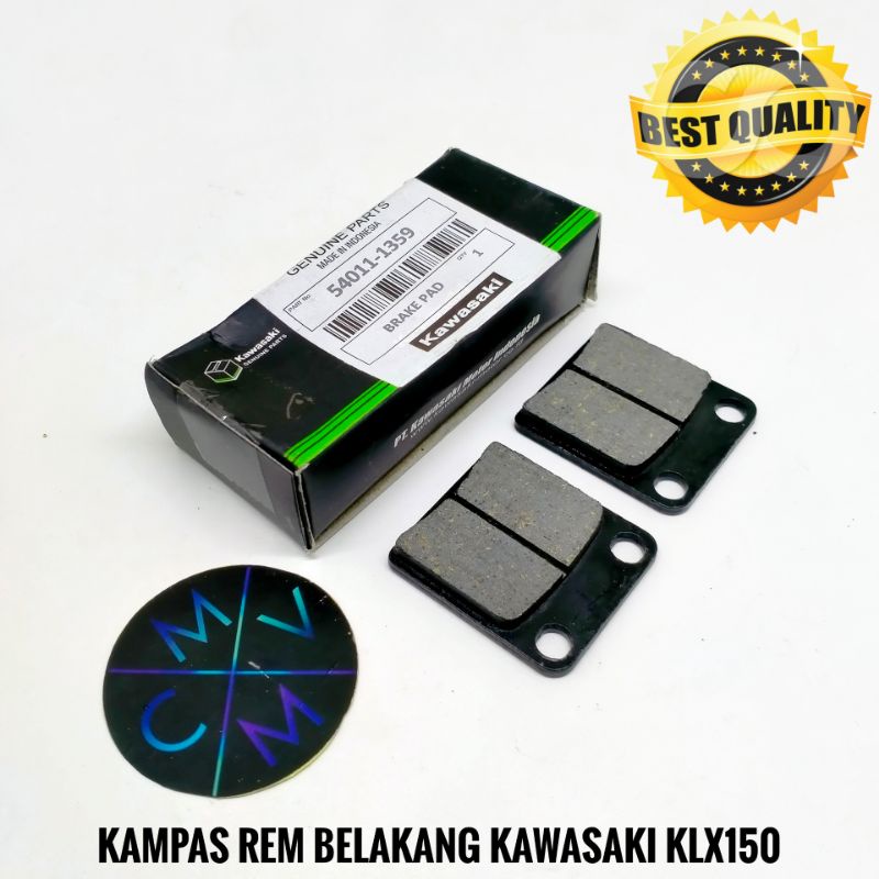Jual KAMPAS REM BRAKE PAD DEPAN BELAKANG KLX 150 / disc pad discpad ...