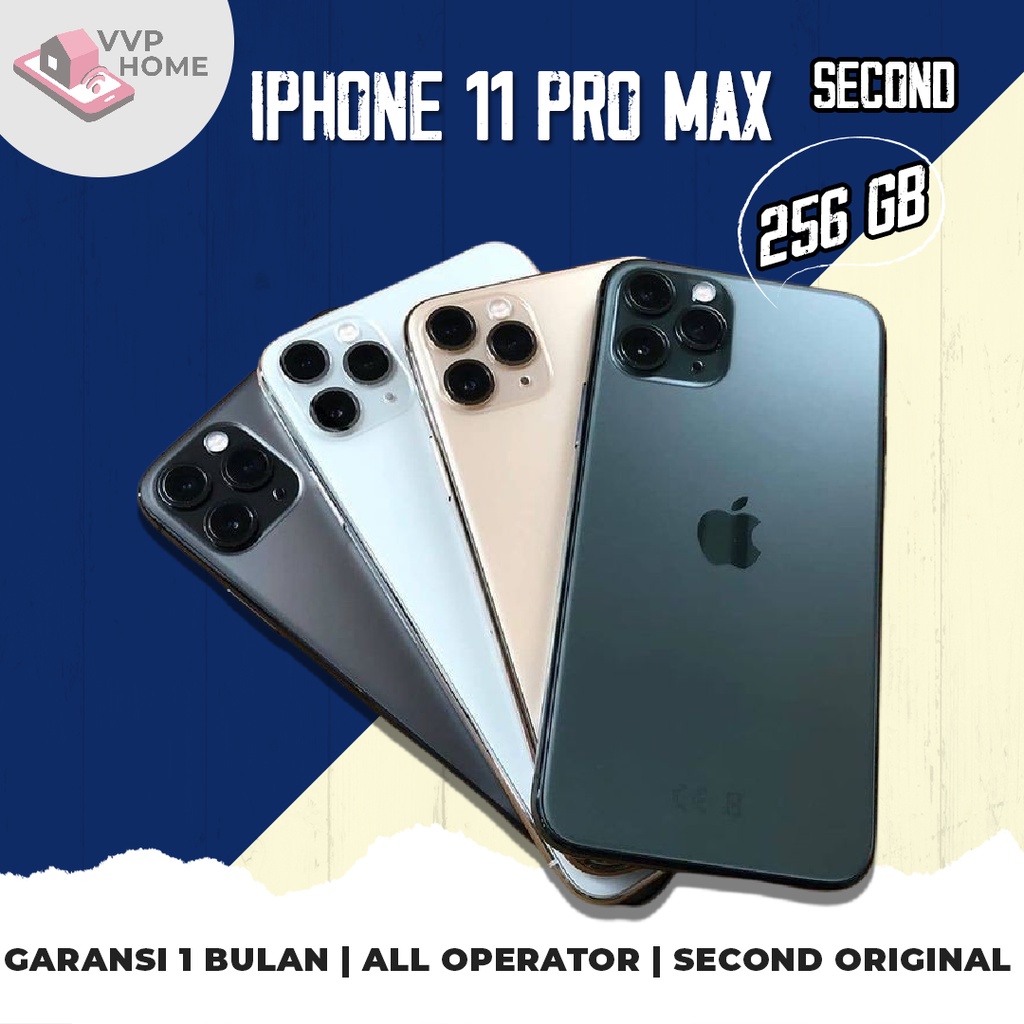Jual IPHONE 11 PRO MAX 64GB 256GB 11 PROMAX 256GB SECOND ORI GARANSI 1 ...