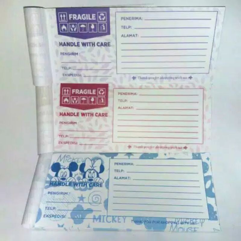 Jual LABEL PENGIRIMAN BARANG/ PAKET | Shopee Indonesia
