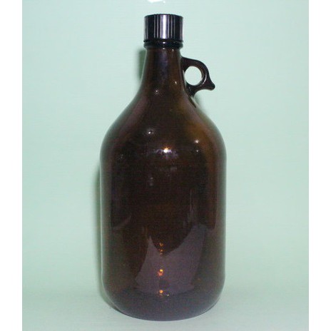 Jual Botol Kaca 2,5 Liter Amber / Coklat Termasuk Tutup (2 PCS ...