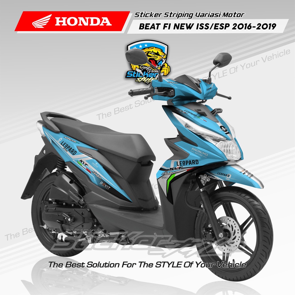 Jual Decal Motor Honda Beat | Decal full Body | Striping Variasi Motor ...