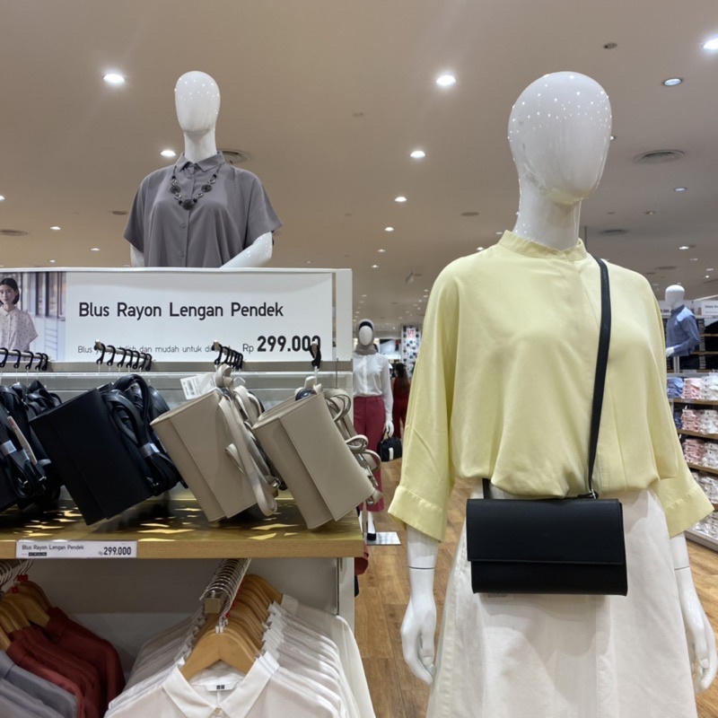 Jual Tas bahu slingbag/selempang shoulderbag mini flap faux leather ...