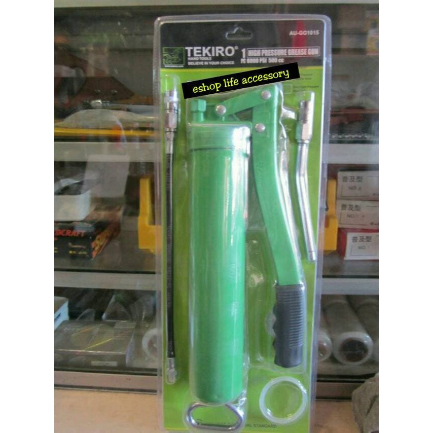 Jual HAND GREASE GUN PUMP / POMPA grieas gris GEMUK TANGAN TEKIRO (500 ...