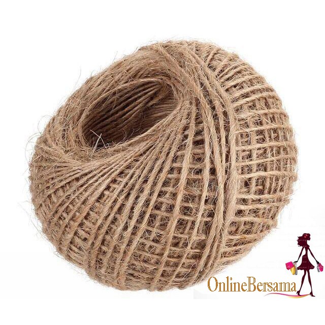 Jual Tali Rami 2mm Tali goni tali jerami | Shopee Indonesia