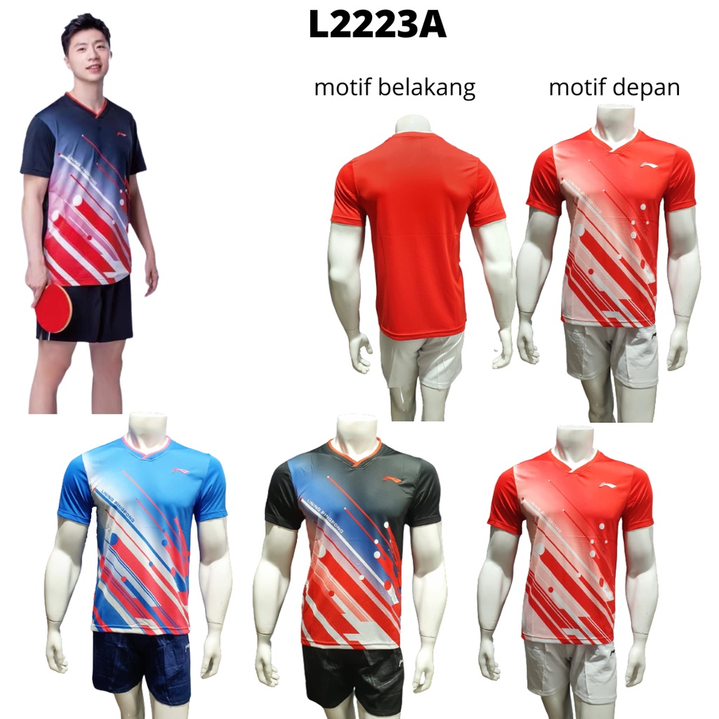 Jual Baju Olahraga Tenis Meja Pria Li-Ning Go Import Ma-Long Series ...