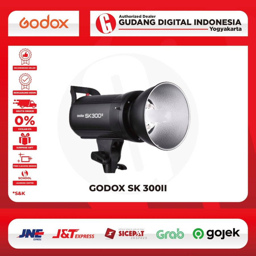 Jual Godox SK 300 Mark II Lampu Studio Professional Godox SK-300 II ...