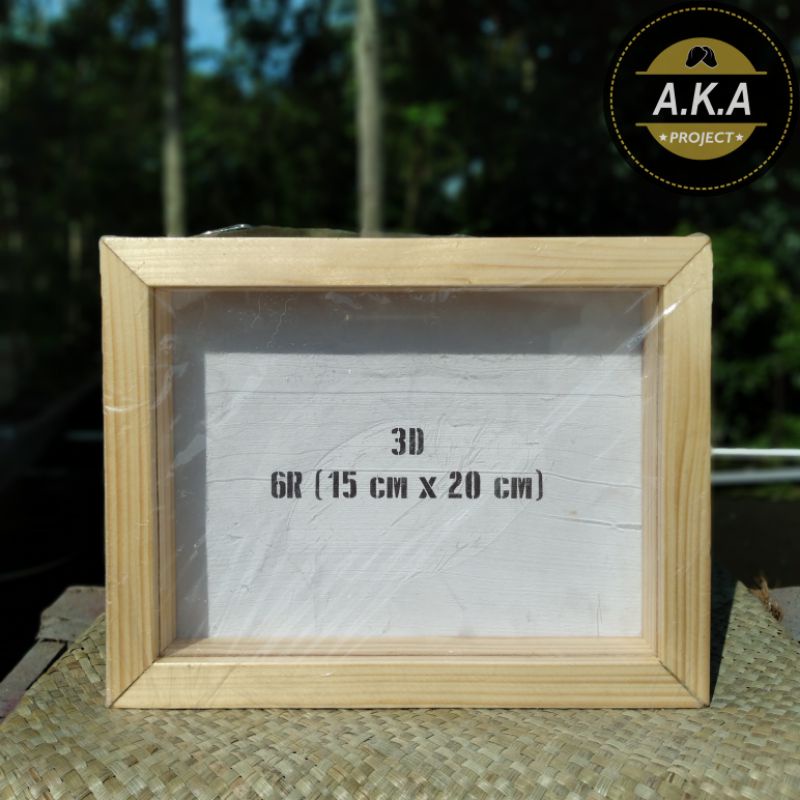 Jual Pigura/Pigura kayu 3D/bingkai foto lukisan 3D (6R) | Shopee Indonesia