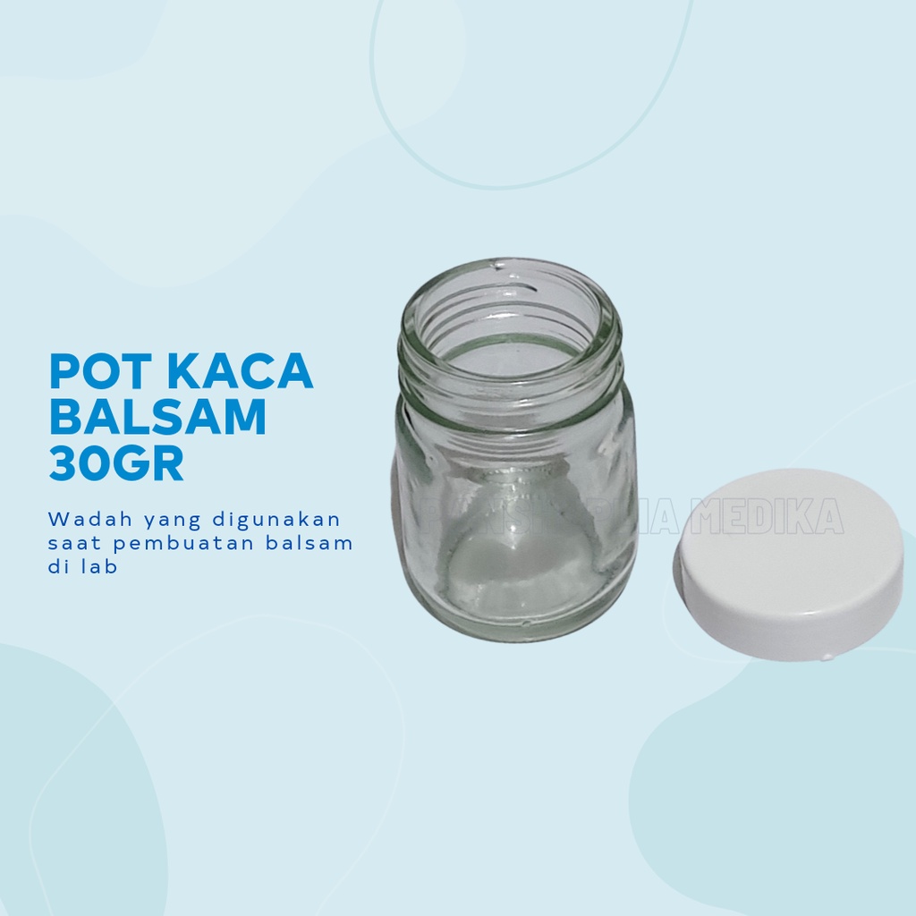 Jual Pot Kaca Balsam 30gr | Shopee Indonesia