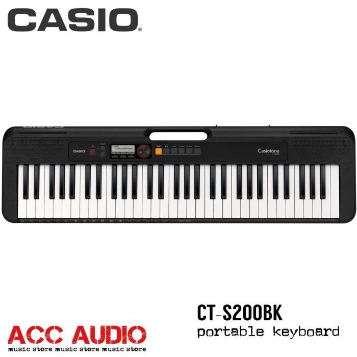 Jual Portable Keyboard Casio CTS200 / CT-S200 / CTS 200 Garansi 1 Tahun ...