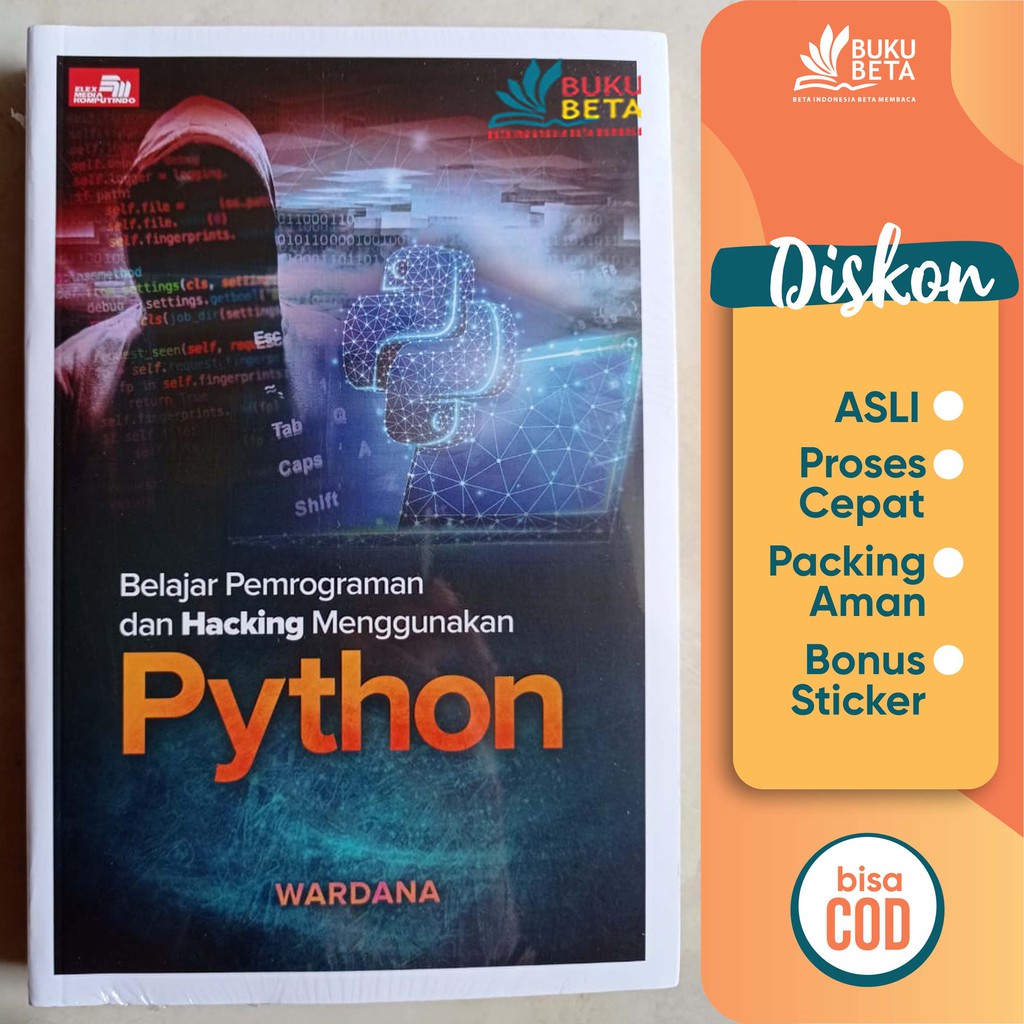 Jual Belajar Pemrograman dan Hacking Menggunakan Python - Wardana ...