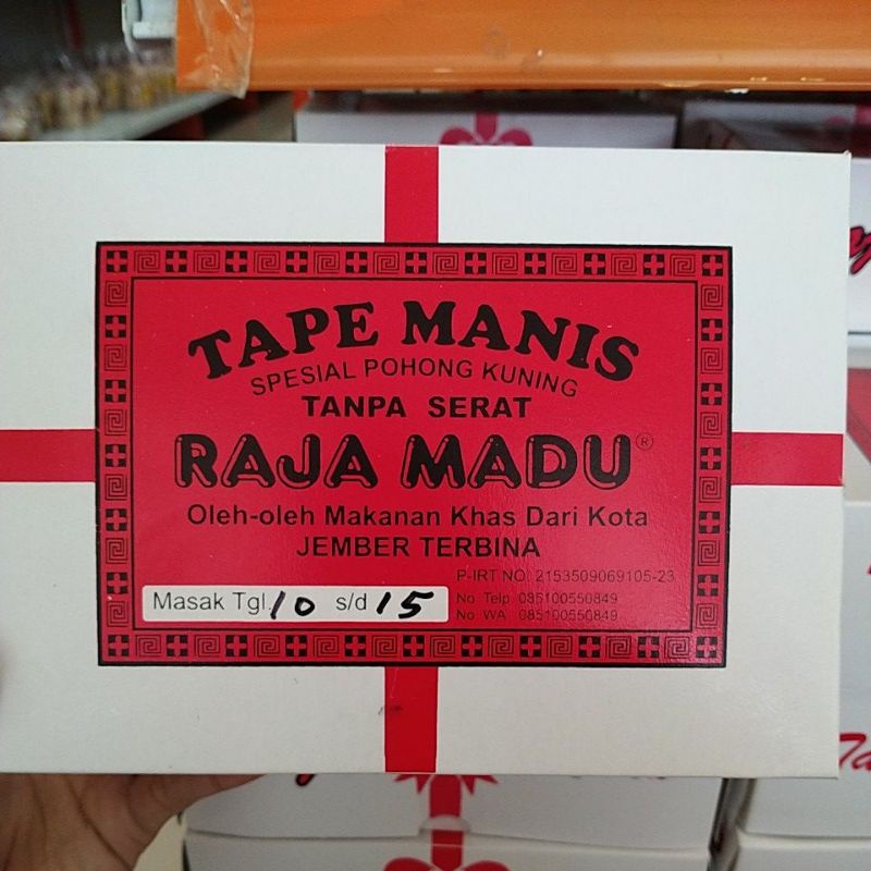 Jual Tape Manis Raja Madu | | Tape Singkong khas Jember | Shopee Indonesia