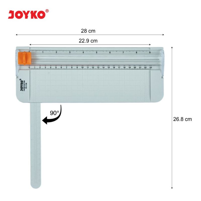 Jual Mesin Pemotong Kertas A5 Joyko Pc 1128 Mini Portable Paper Trimmer