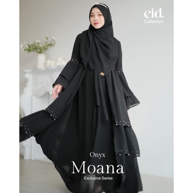 Jual Ready stovk Moana abaya eid series ori by kazami | Shopee Indonesia