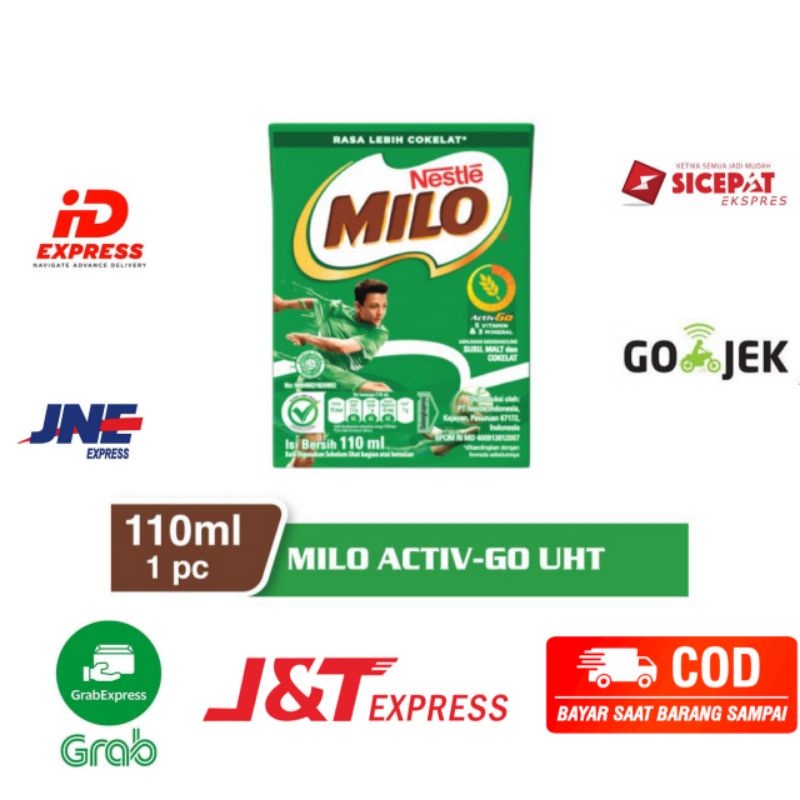 Jual Susu UHT Milo Active Go MINI 110 ml | Shopee Indonesia