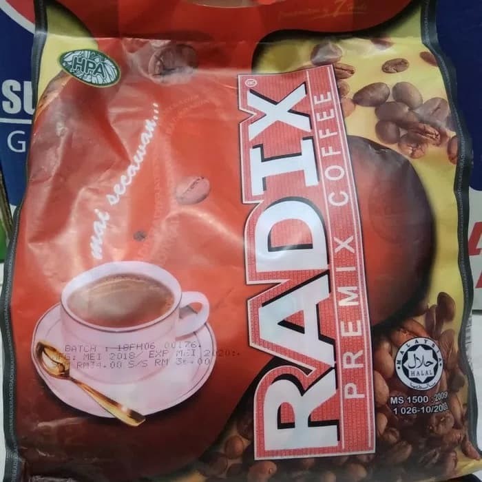 Jual Grosir RADIX PREMIX COFFE KOPI PRACAMPURA MAI SECAWAN 32 SACHET ...