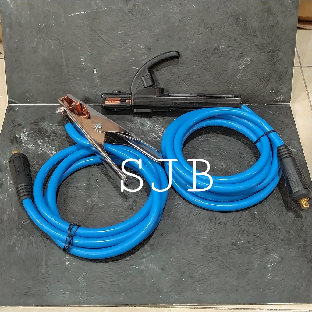 Jual Tang las set kabel 3 meter Tang massa set kabel 2 meter Paket tang las + massa set kabel ...