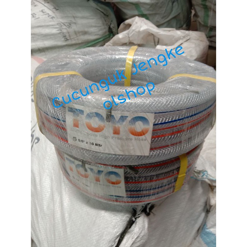 Jual selang benang merk Toyo ukuran 5/8 panjang 10 meter | Shopee Indonesia