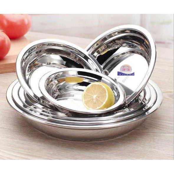 Jual LOYANG STAINLESS BULAT/PIRING STAINLESS STEEL | Shopee Indonesia