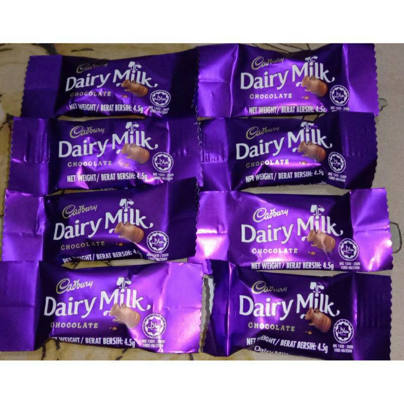 Jual Coklat cadbury mini kecil ecer 4.5gr | Shopee Indonesia