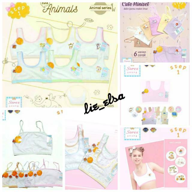 Jual Sorex miniset bra remaja step 1 | Shopee Indonesia